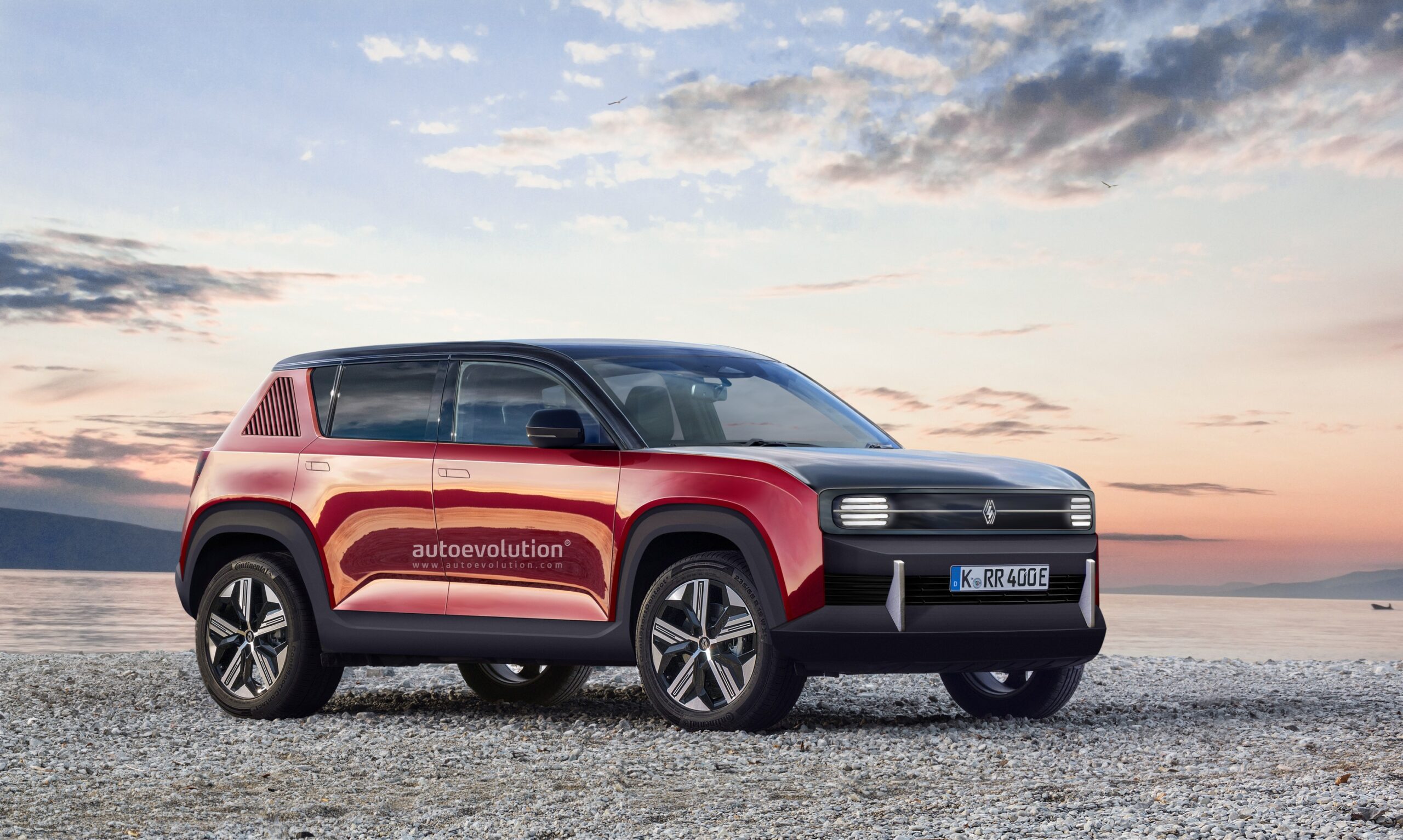 Aproape Masini - Vehicul electric de inspiratie retro Renault 4, la ...