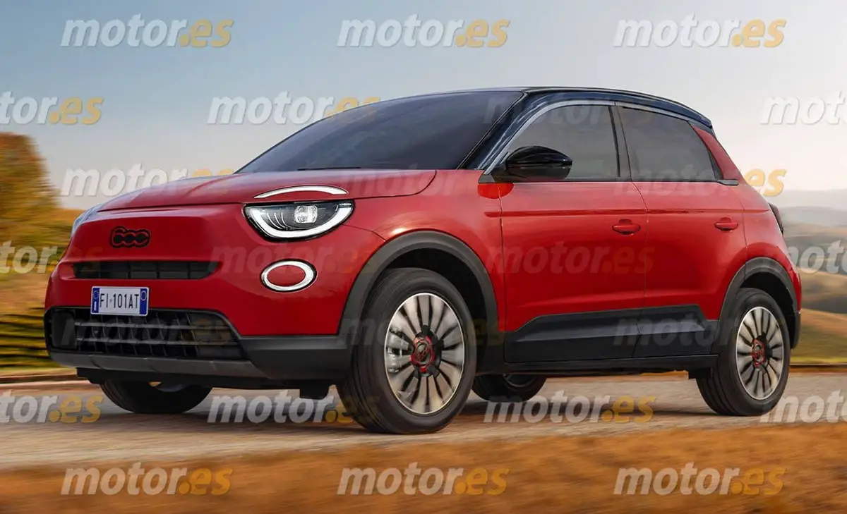 Aproape Masini - Fotografii cu SUV-ul Fiat 600 au fost dezvaluite online